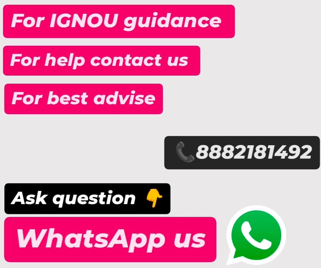 IGNOU Assignment Sample PDFs for Reference - ignouhelp.org.in